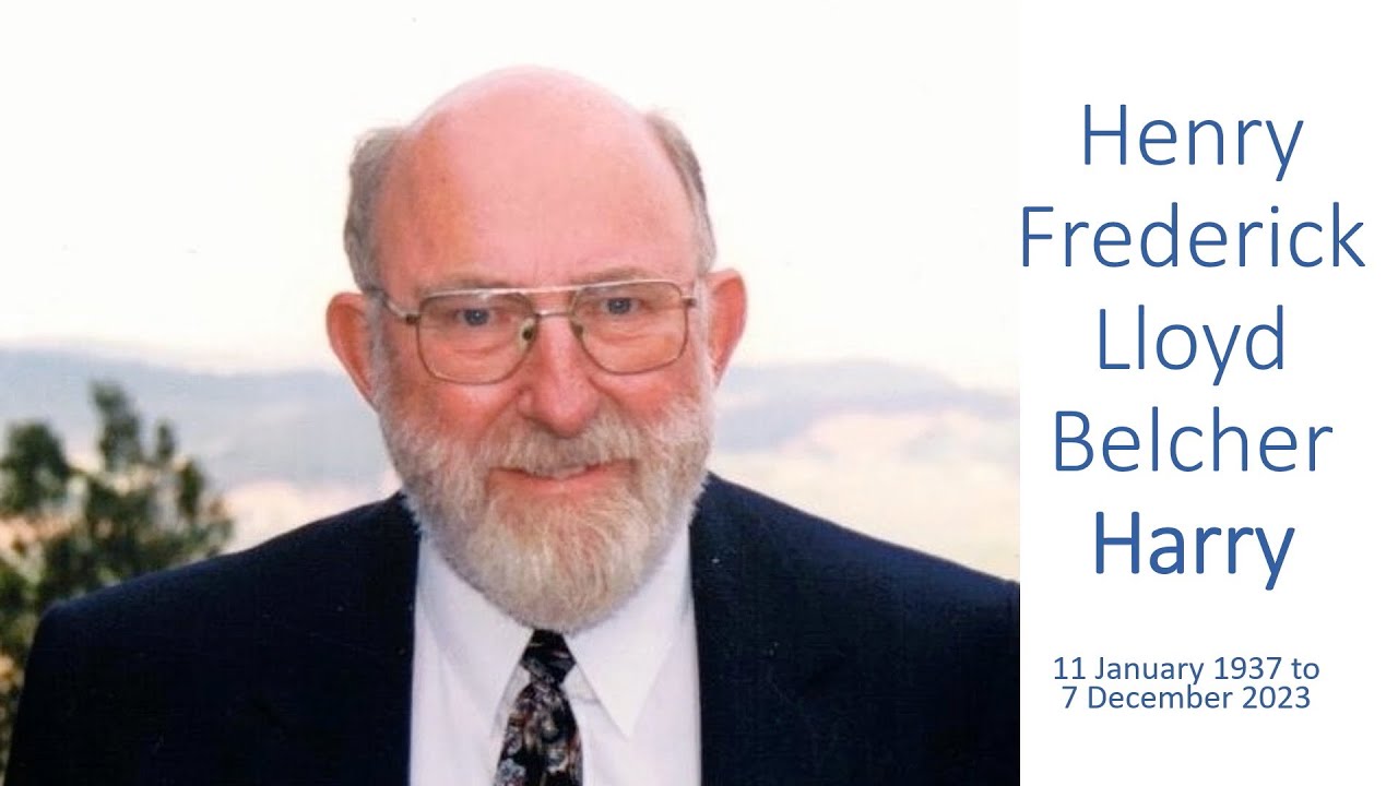 Henry "Harry" Frederick Lloyd Belcher "A celebration of life" - YouTube