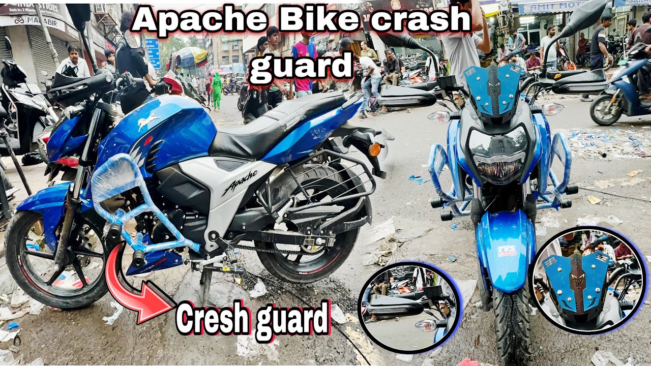 Apache New modal bike modified All accessories - YouTube