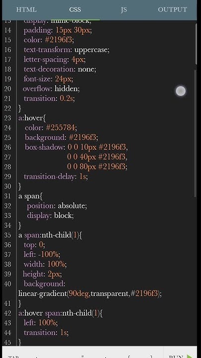 Neon Button Animation Light Effects on Hover | Html & CSS Snake Border - YouTube