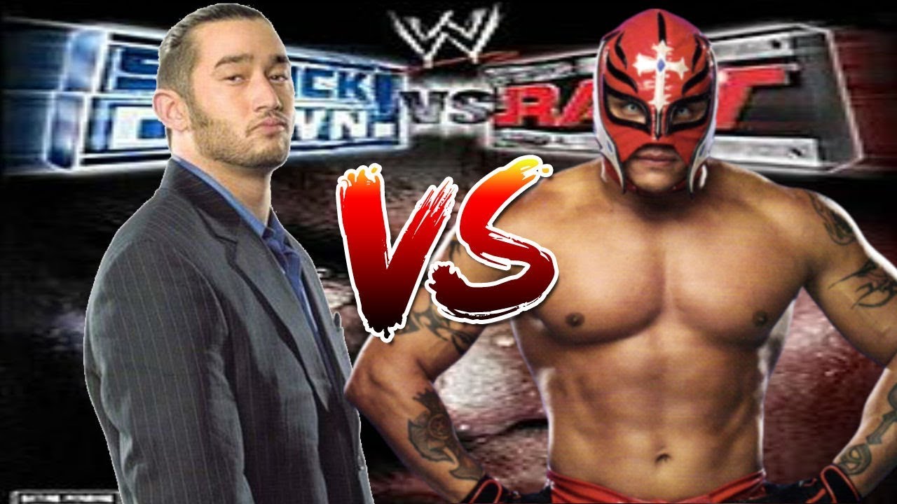 WWE Smackdown vs Raw Akio CAW vs Rey Mysterio - YouTube