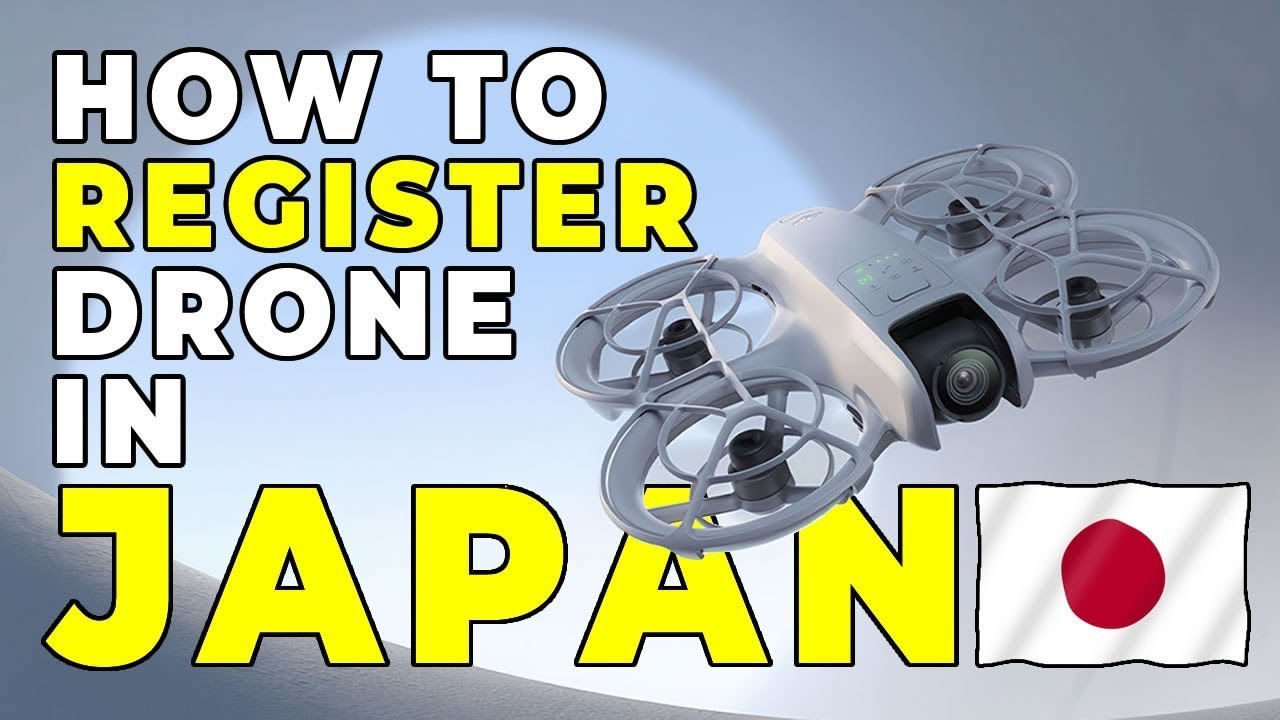 Guide to REGISTER your drone in JAPAN - YouTube