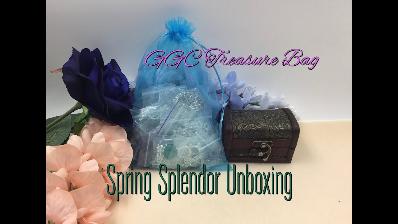 Spring Splendor Treasure Bag Unboxing - YouTube