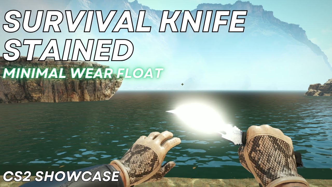Survival Knife Stained (Minimal Wear) | CS2 Skin Showcase #837 - YouTube