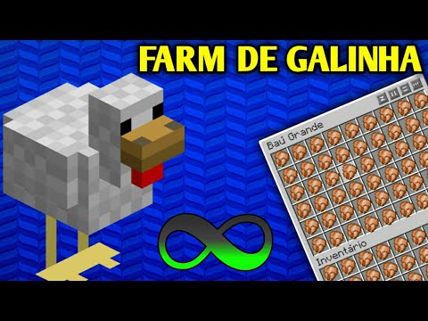 Como fazer uma Farm de galinha no Minecraft - YouTube