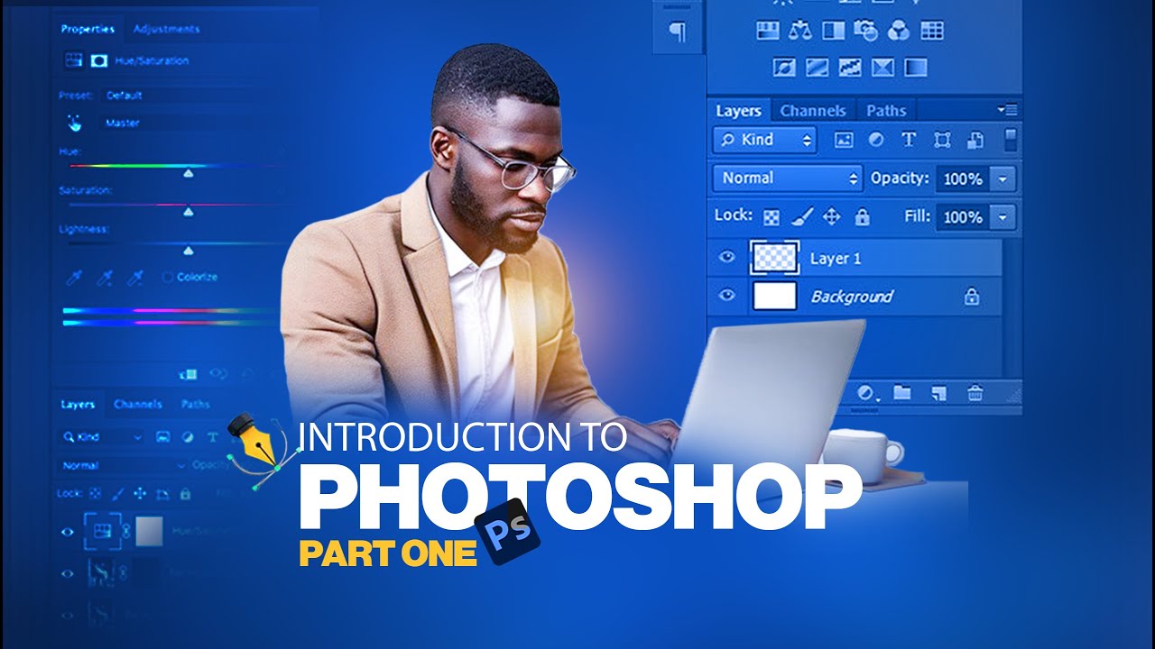 Introduction to Photoshop Part 1 - Beginners Guide (Learn Adobe ...