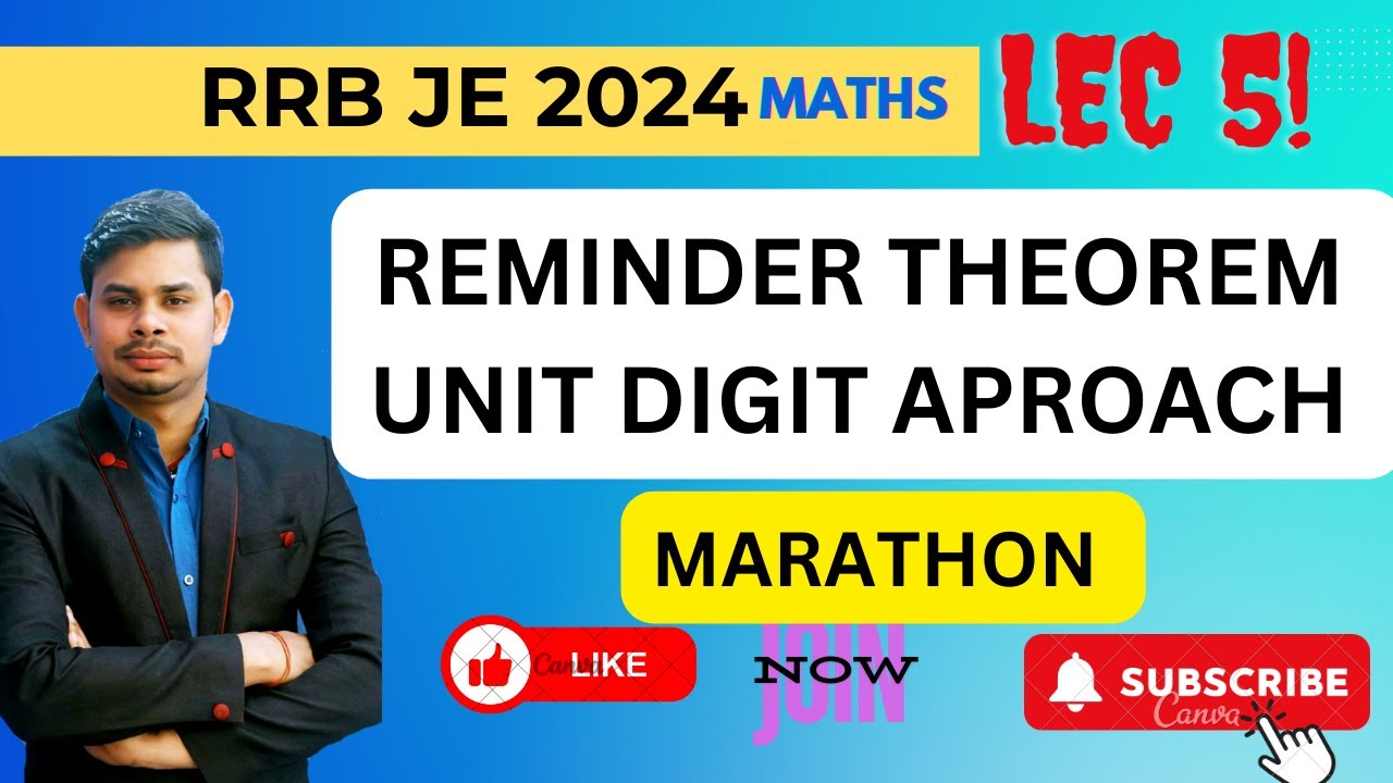 lec 5 maths number system reminder theorem with r s agrwal practice ...