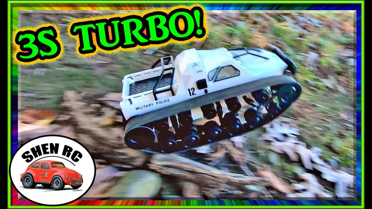 Ripsaw drift RC tank 3s lipo upgrade electronics conversion and first ...