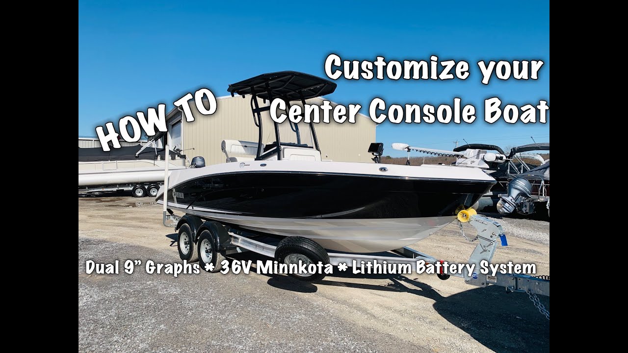 How to Customize your Center Console w/Electronics & Lithium ION ...