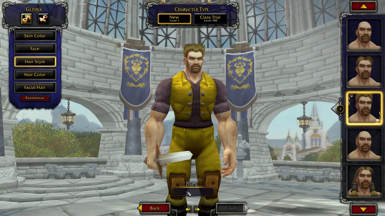 WOW Tutorial #1 - how to create a character (Character Creation) - YouTube