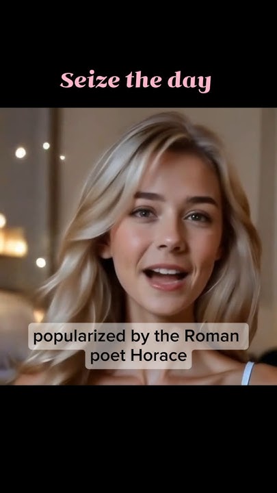 [Idiom]Seize the day - YouTube