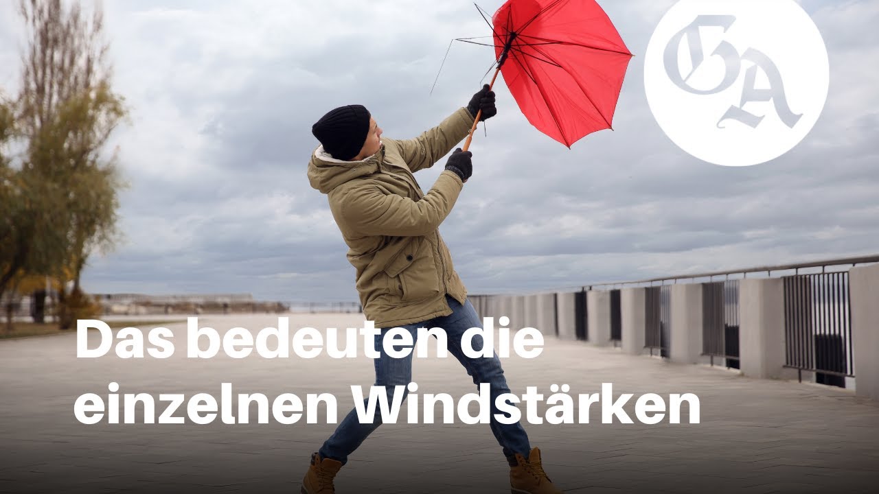 Was bedeuten die einzelnen Windstärken - Erklärvideo - YouTube