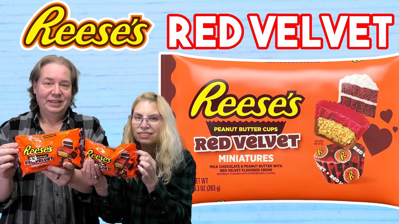 IS RED VELVET Reese's Peanut Butter Cups A GAME CHANGER? - YouTube