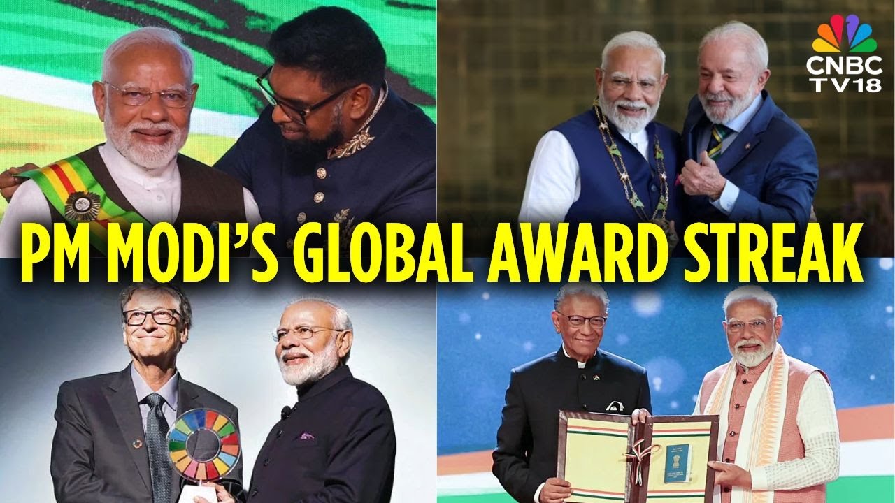 PM Modi News: 27 Nations Honour PM Narendra Modi With Top Civilian ...