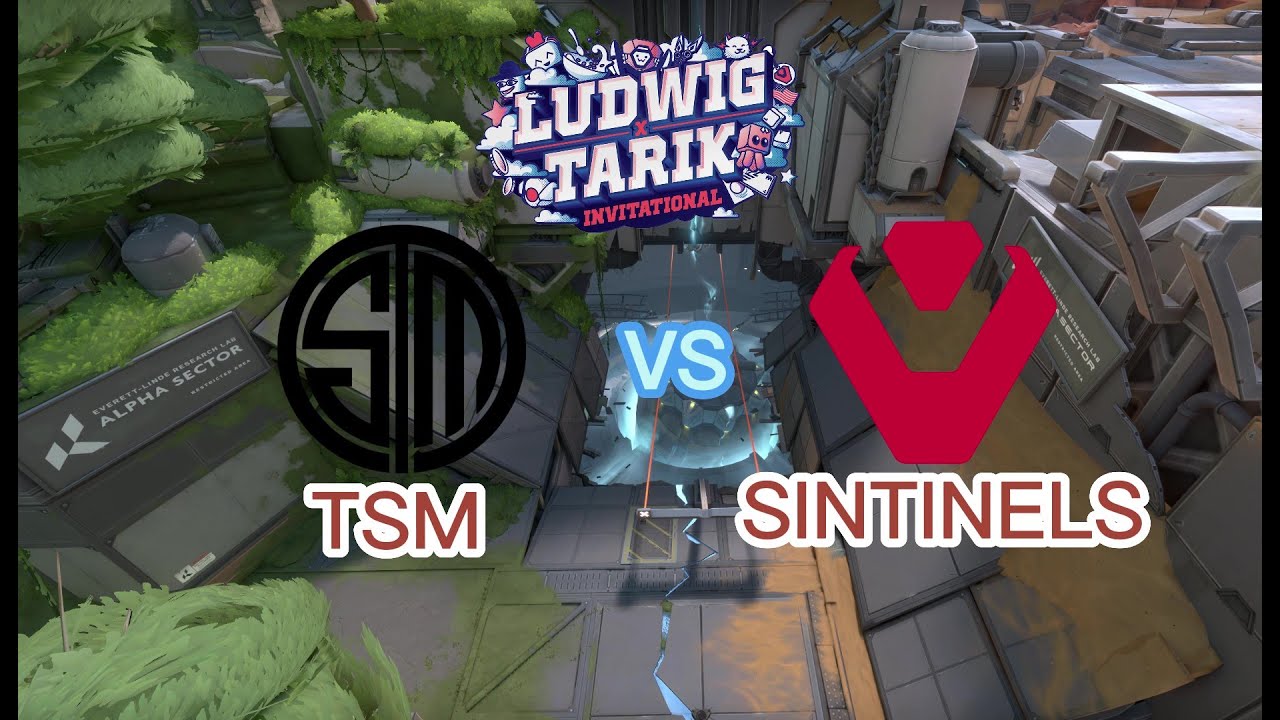 Ludwig x Tarik Invitational TSM VS SENTINELS - LOWER FINA (GAME 1) # ...