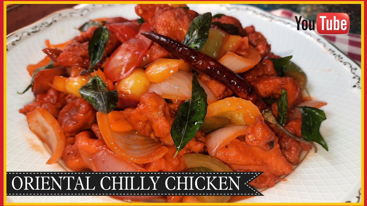 Oriental Chilly Chicken Recipe | Restaurant Style Chicken Recipe ...