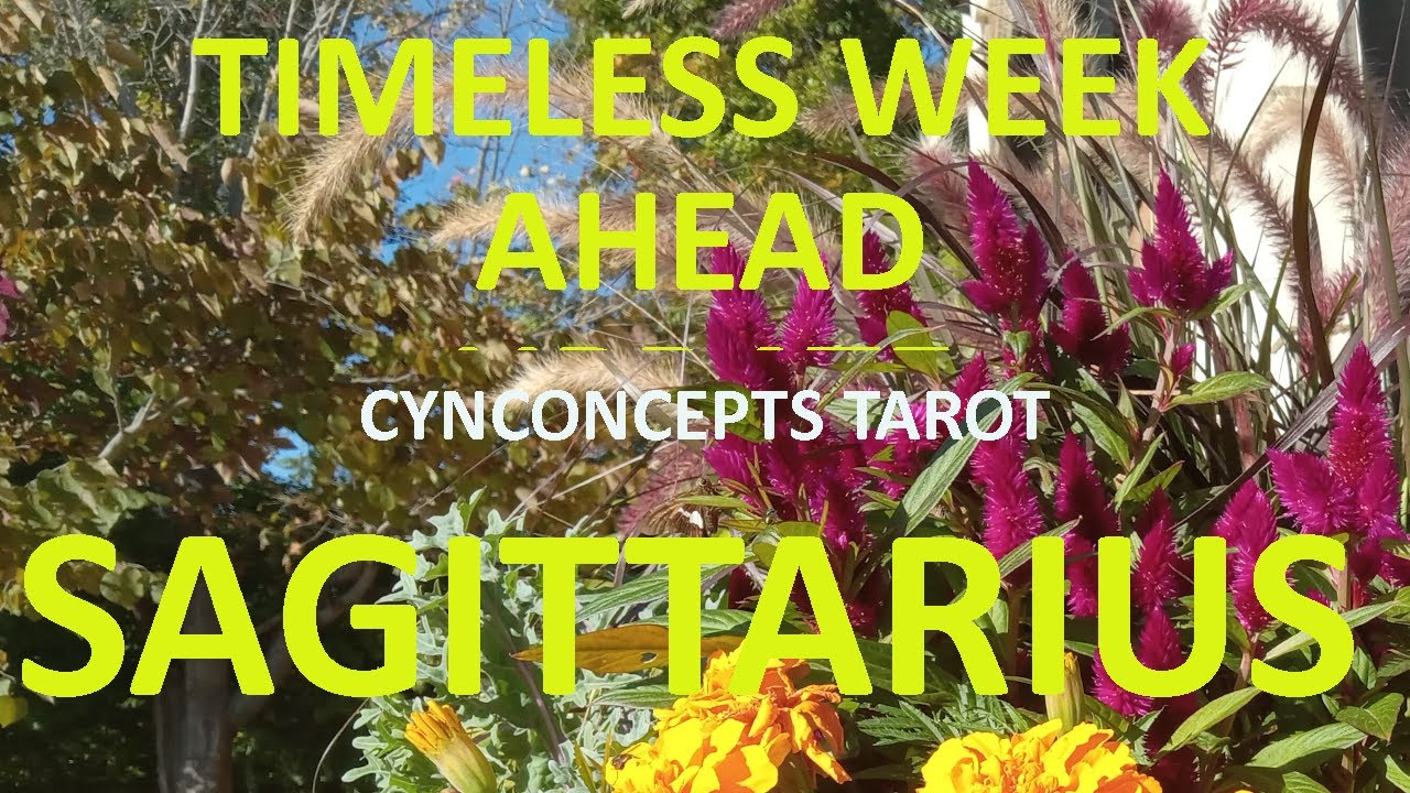 Sagittarius, "Work Smart & Overcome Any Change!" Timeless Week Ahead ...