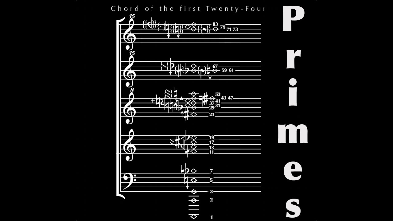 Chord of the First Twenty Four Prime Harmonics - YouTube