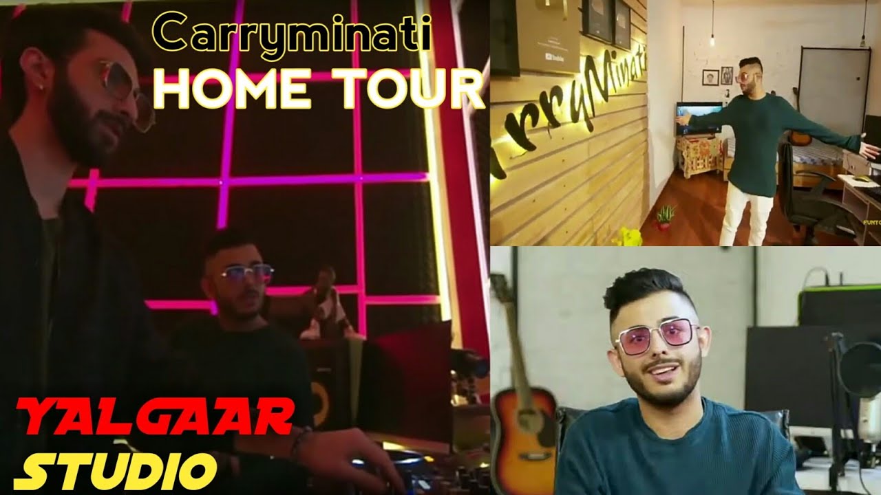 Carryminati House and 15 lakh worth studio tour 😱 | Yalgaar Carryminati ...