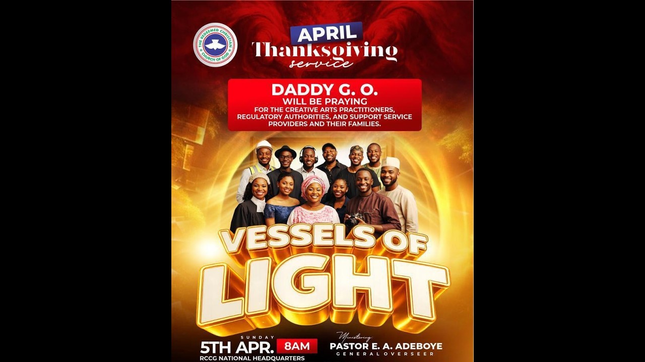 RCCG LIVINGSTONE ASSEMBLY LP54 | THANKSGIVING SERVICE | APRIL 5TH, 2026 ...