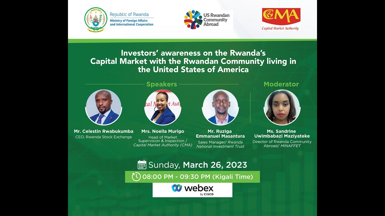 How Rwandan Community in the USA can invest through the Rwandan capital ...