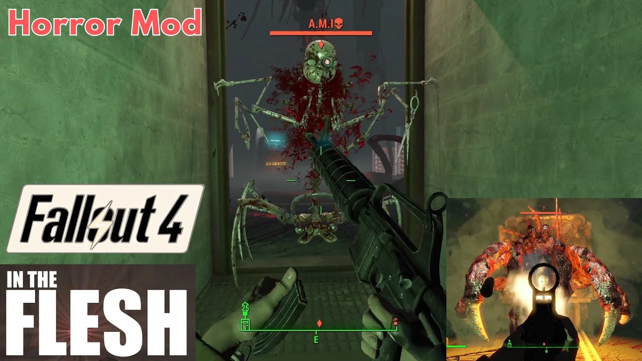 IN THE FLESH Fallout 4 Gameplay | Fallout Games should be like this ...