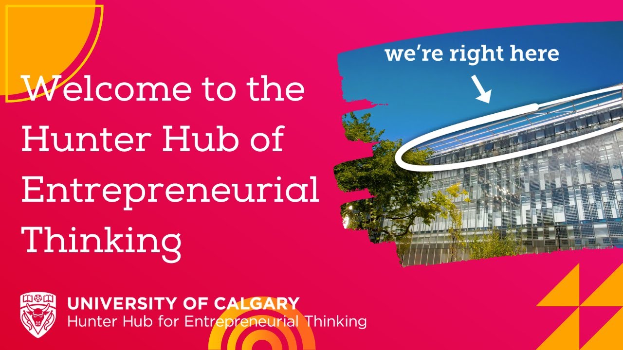 Welcome to the Hunter Hub for Entrepreneurial Thinking - YouTube