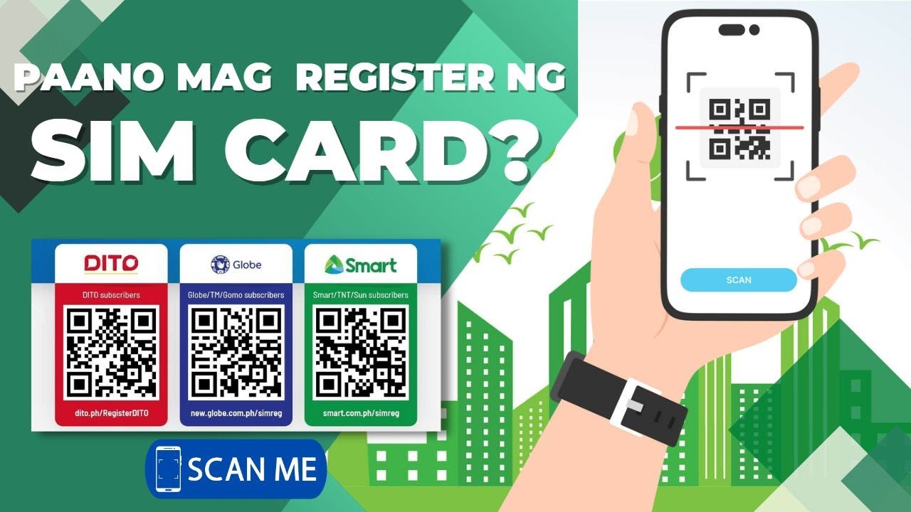 PAANO MAG REGISTER NG SIM CARD? - YouTube