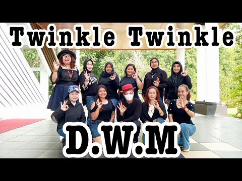TWINKLE TWINKLE | Line Dance | Demo by D.W.M Members & DIANA HAKIM ...