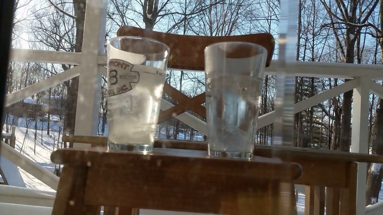 ice freezing Time Lapse - YouTube