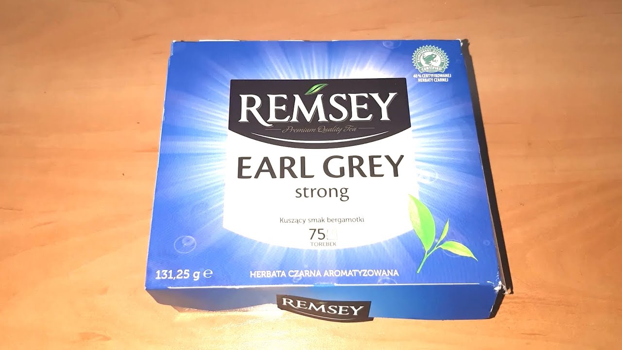 Remsey Earl Grey Strong - herbata, bergamotka, cena, smak, zapach ...