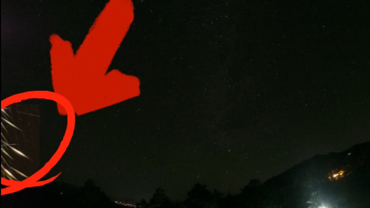 A Very Mysterious Night Time Lapse On Mystery Mountain - YouTube