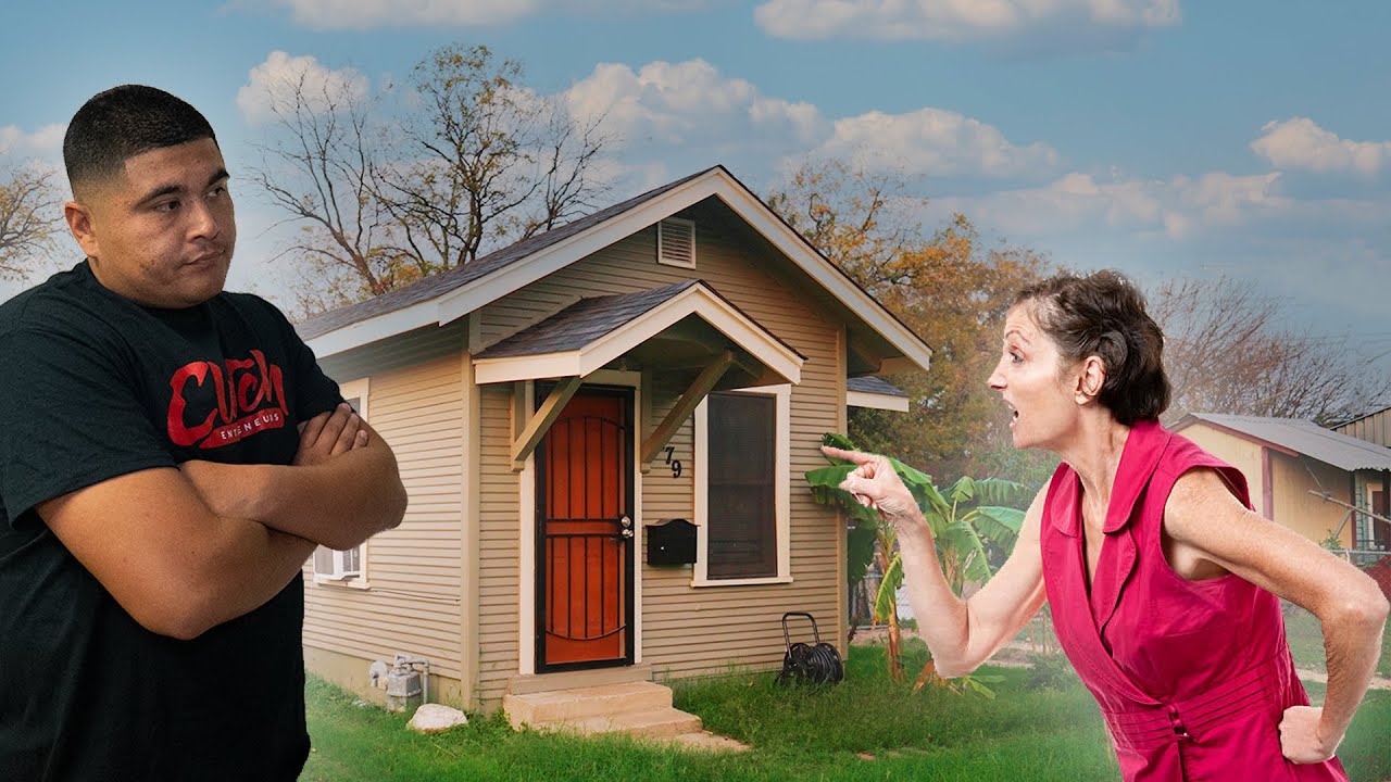 Why this Angry Neighbor Won't Let Me BUY HOUSE - YouTube