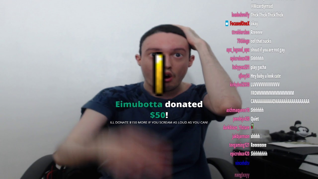 When Wizard Yensid gets an 50$ donation... - YouTube