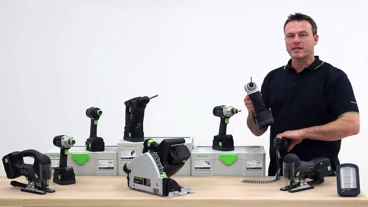 Festool TV Folge 60: 18 Volt unplugged - Festool PowerSelect - YouTube