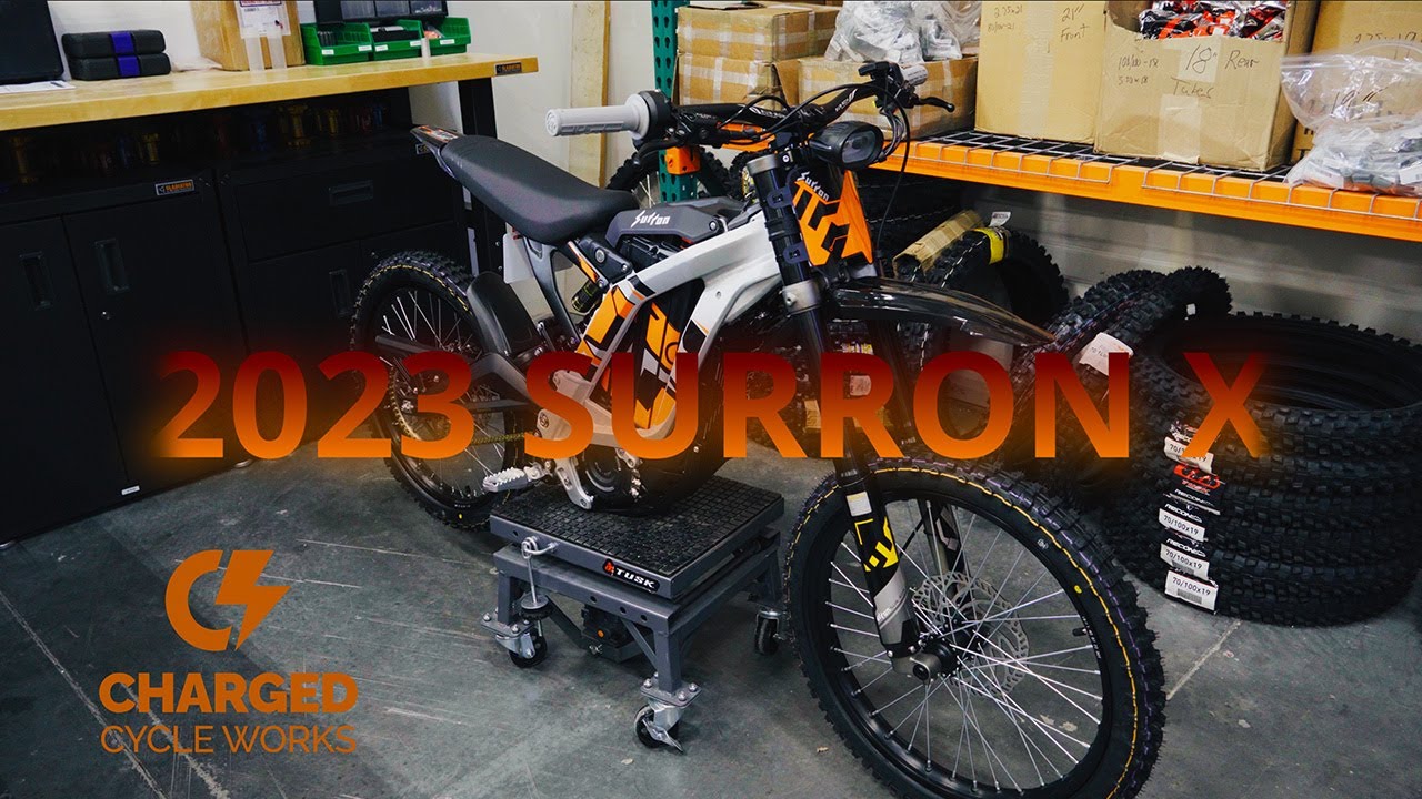 2023 Surron X HOW TO UNBOX AND BUILD YOUR NEW BIKE - YouTube