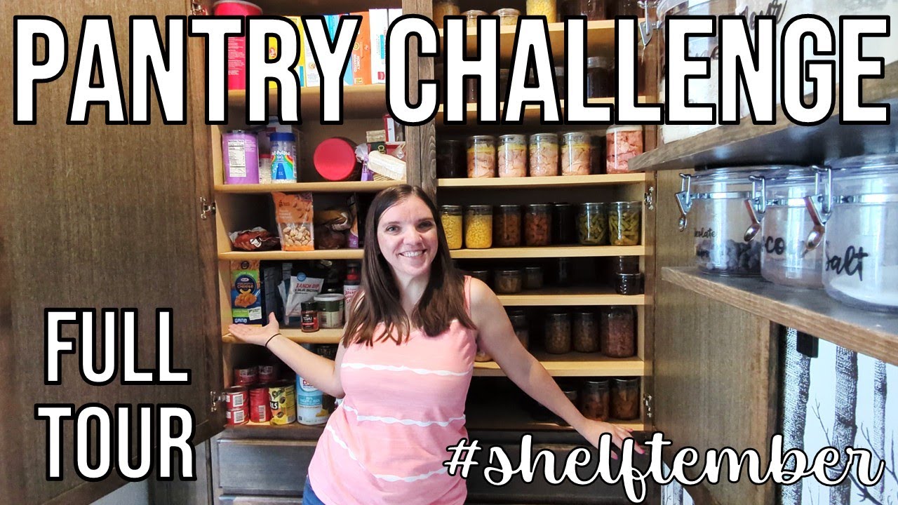 Pantry Challenge & Tour | A Month Without Groceries - YouTube