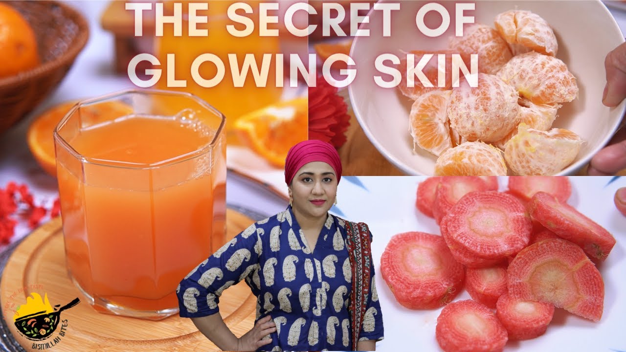 The Secret of Glowing Skin I Skin Glowing Juice in 1 Minute I Bismillah ...