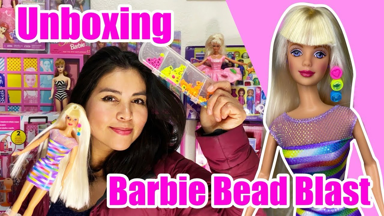 BARBIE: UNBOXING BARBIE BEAD BLAST 1997 | VINTAGE BARBIE | Eve Anzo ...