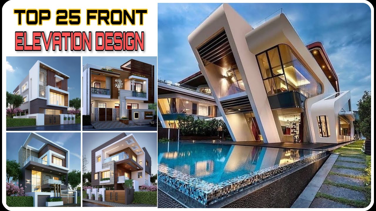 Bungalows Front Elevation Duplex Bungalow Elevation Design At