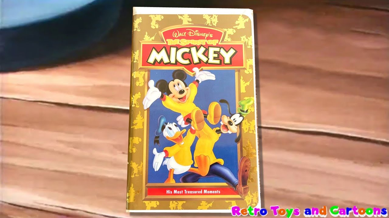 Mickey Mouse The Spirit of Mickey VHS Commercial Retro Toys and ...