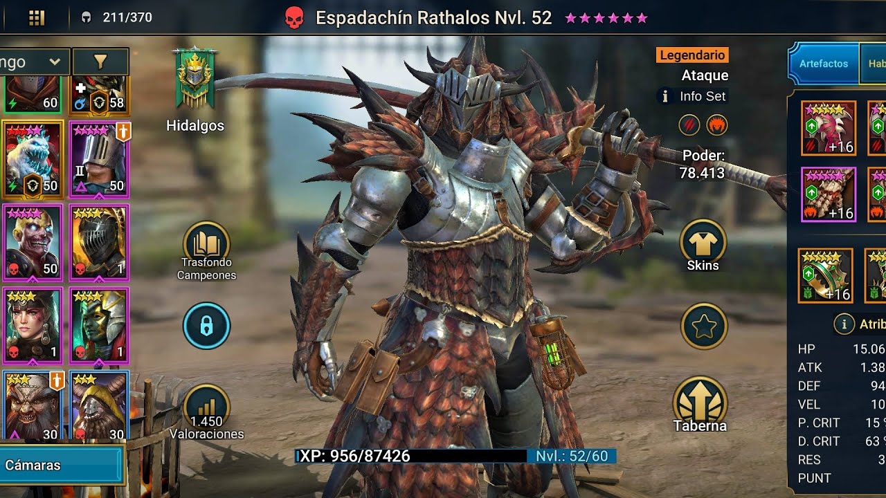 guia de espadachín rathalos - raid shadow legends - YouTube