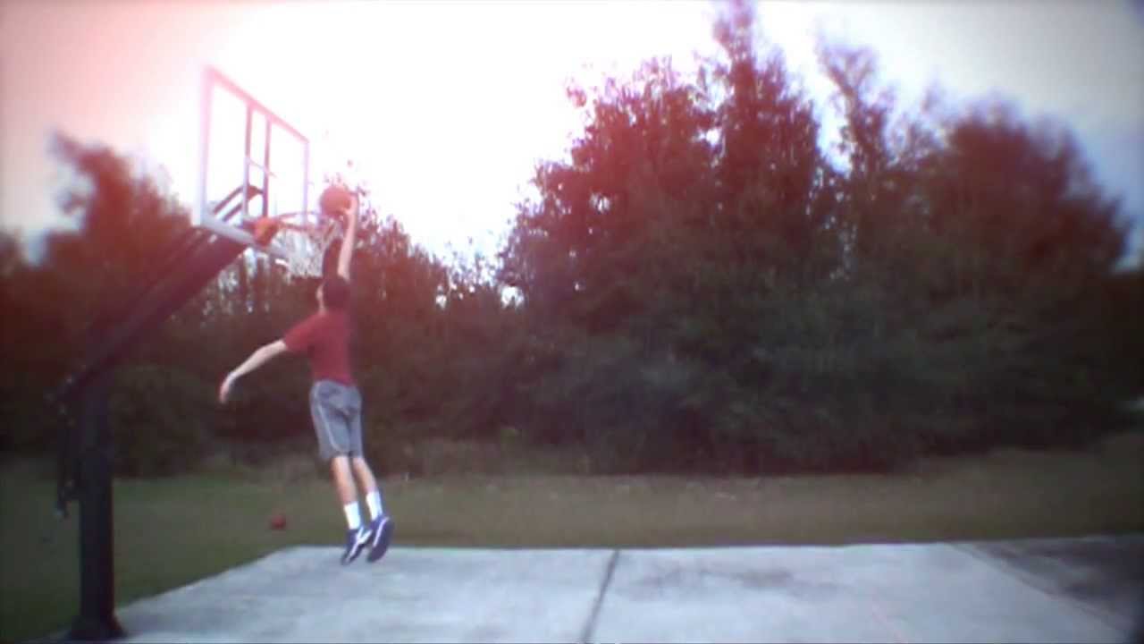 Working On My Dunks - Vertical Leap Progress - YouTube