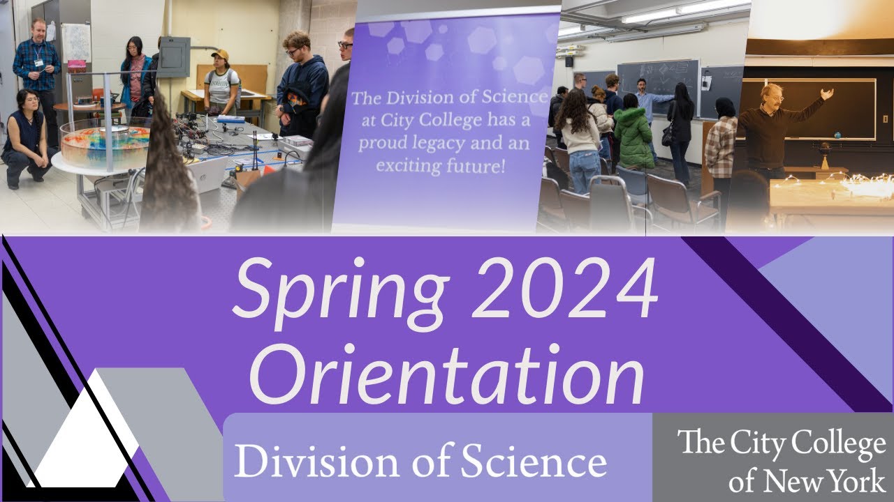 Spring 2024 Orientation - Division of Science - YouTube