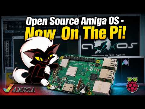 Open Source Amiga OS FINALLY on The Raspberry Pi