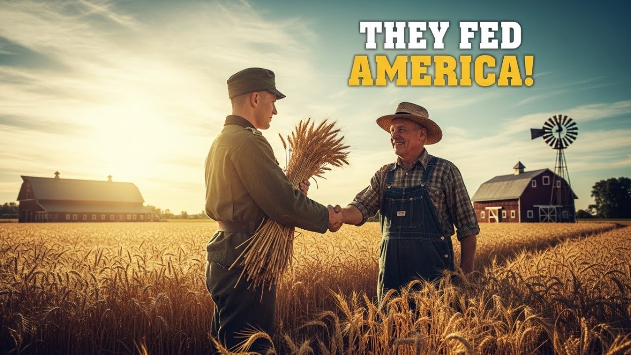 WHEN GERMAN POWs HELPED American Farmers Feed the Nation - YouTube
