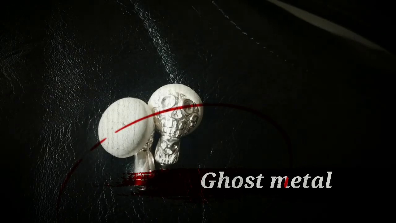 Teaser : Ghost metal by เส้นเล็กนํ้าหมึก diy - YouTube