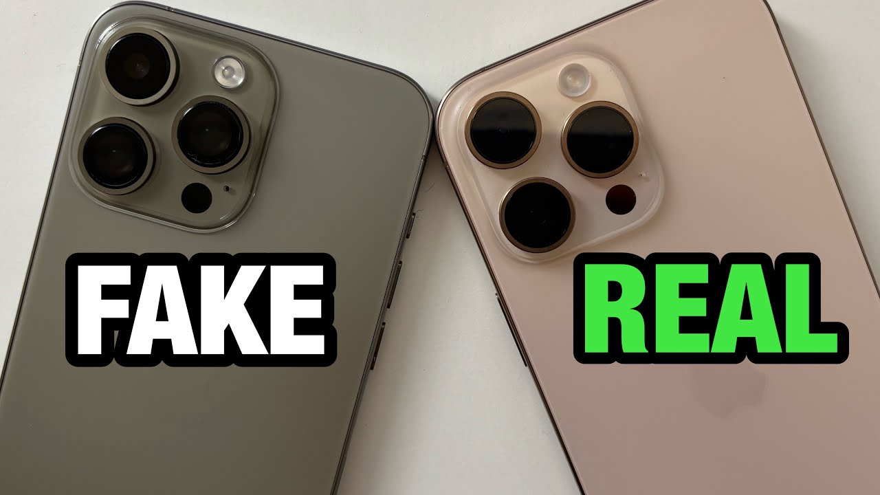 How To Check if iPhone 16 Pro Max is ORIGINAL or FAKE (Real vs FAKE ...