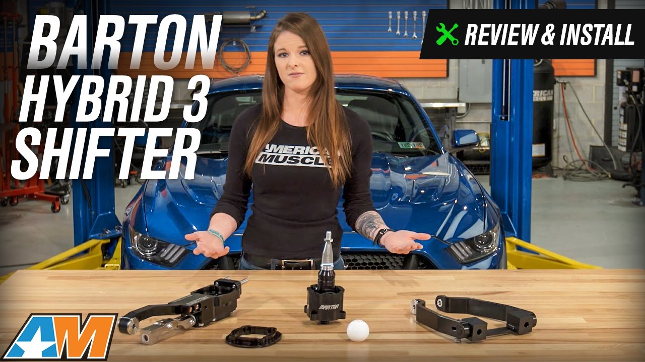 2015-2017 Mustang Barton Hybrid 3 Shifter w/ Flat Stick and Knob Review ...
