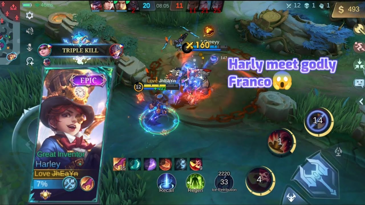 Harley Meet Godly Franco in Rank Game in this what happen ...