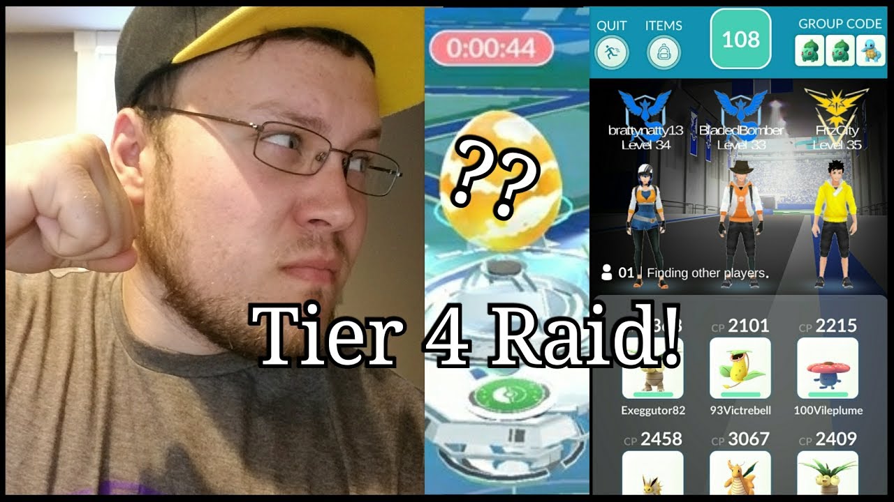 Tier 4 Raid Pokémon GO Stream - YouTube